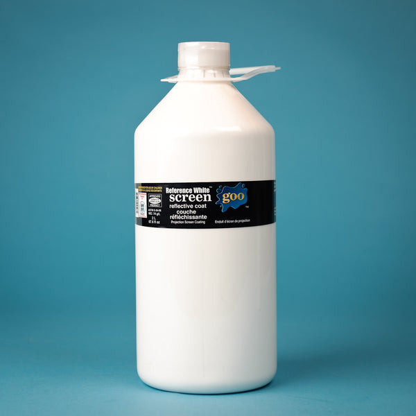 Basic White Projection Screen Paint – Goo Systems Canada